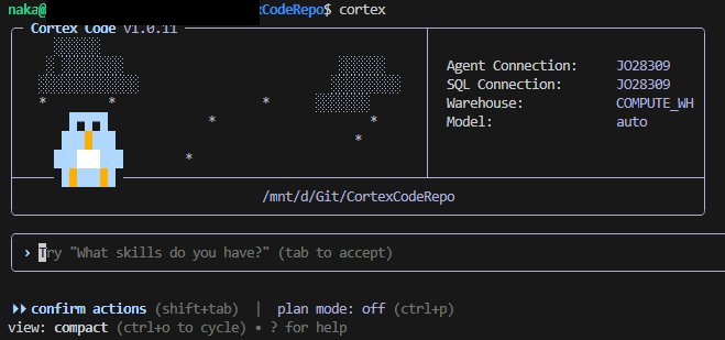 【10分で完了】Snowflake Cortex Code CLI(Windows) をインストールしてみた