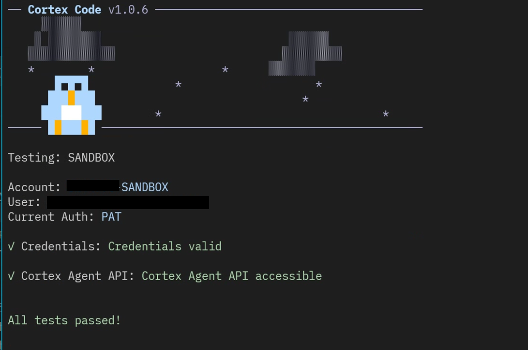 Cortex Code CLI で遊ぼう