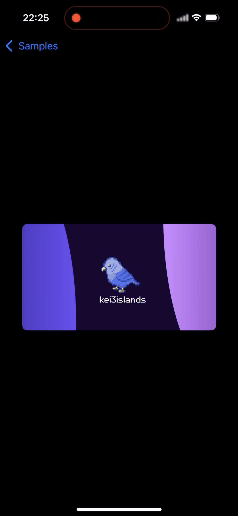 [SwiftUI]3Dに回転するView