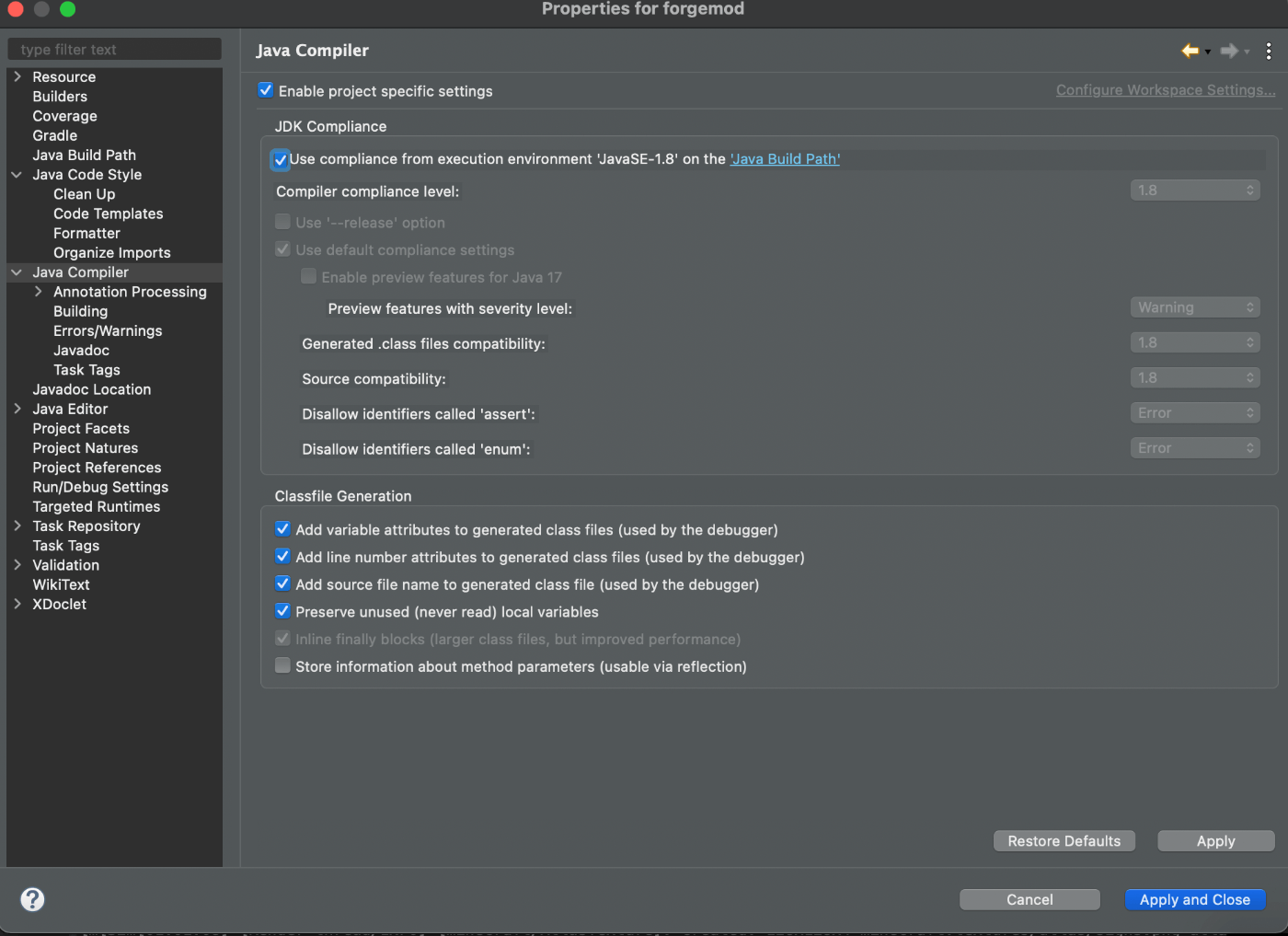 [MineCraftModding]①Mod開発環境構築(for Mac)