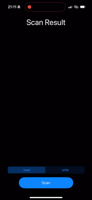 【iOS】Core NFC応用 - ネイティブアクセス編