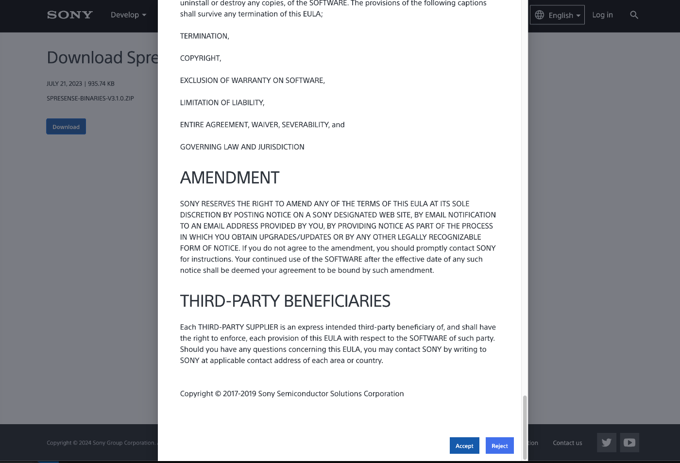 Sony SpresenseでHello Worldチュートリアルをやってみた