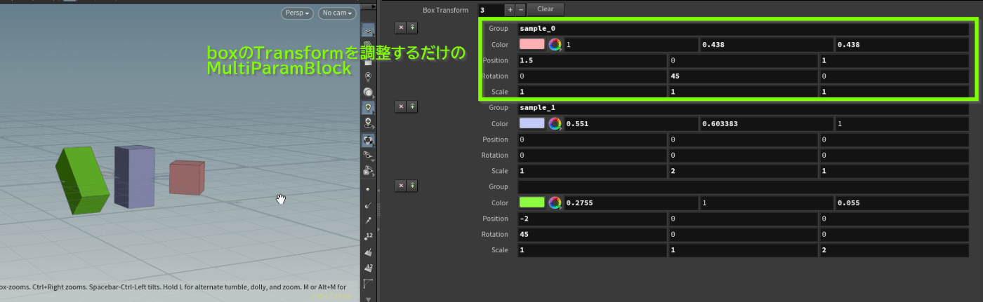 HoudiniのExpressionをFontノードでプレビューする
