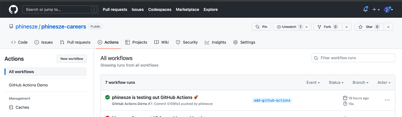 GitHub Actionsの導入について