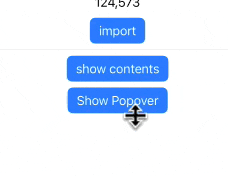 【SwiftUI】popover は便利に使える