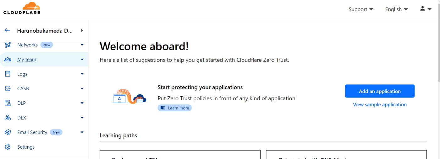 Cloudflare One(Zero Trust) のRemote Browser Isolation 設定手順