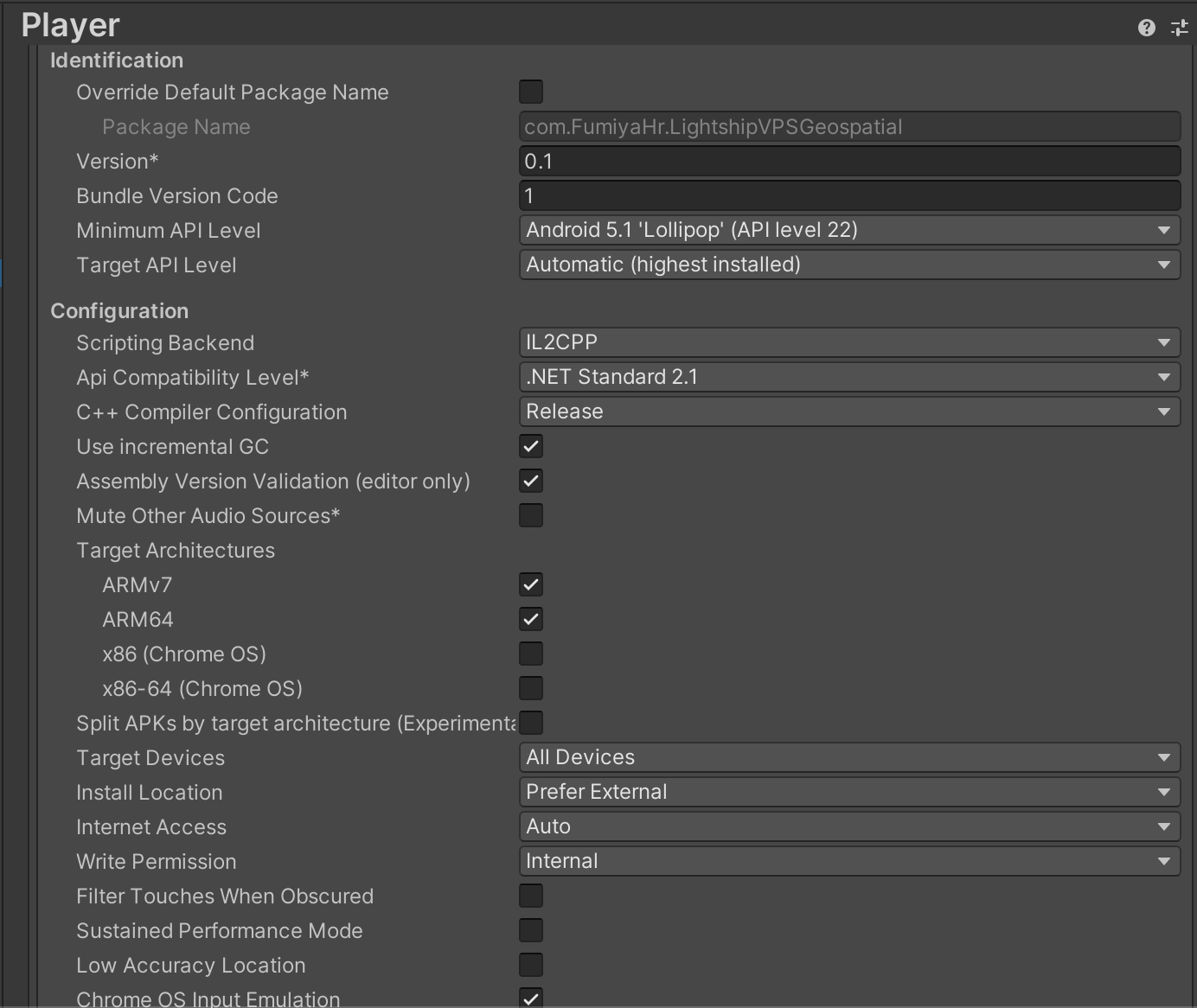 Lightship VPS Coverage API x ARCore Geospatial API を組み合わせてみる