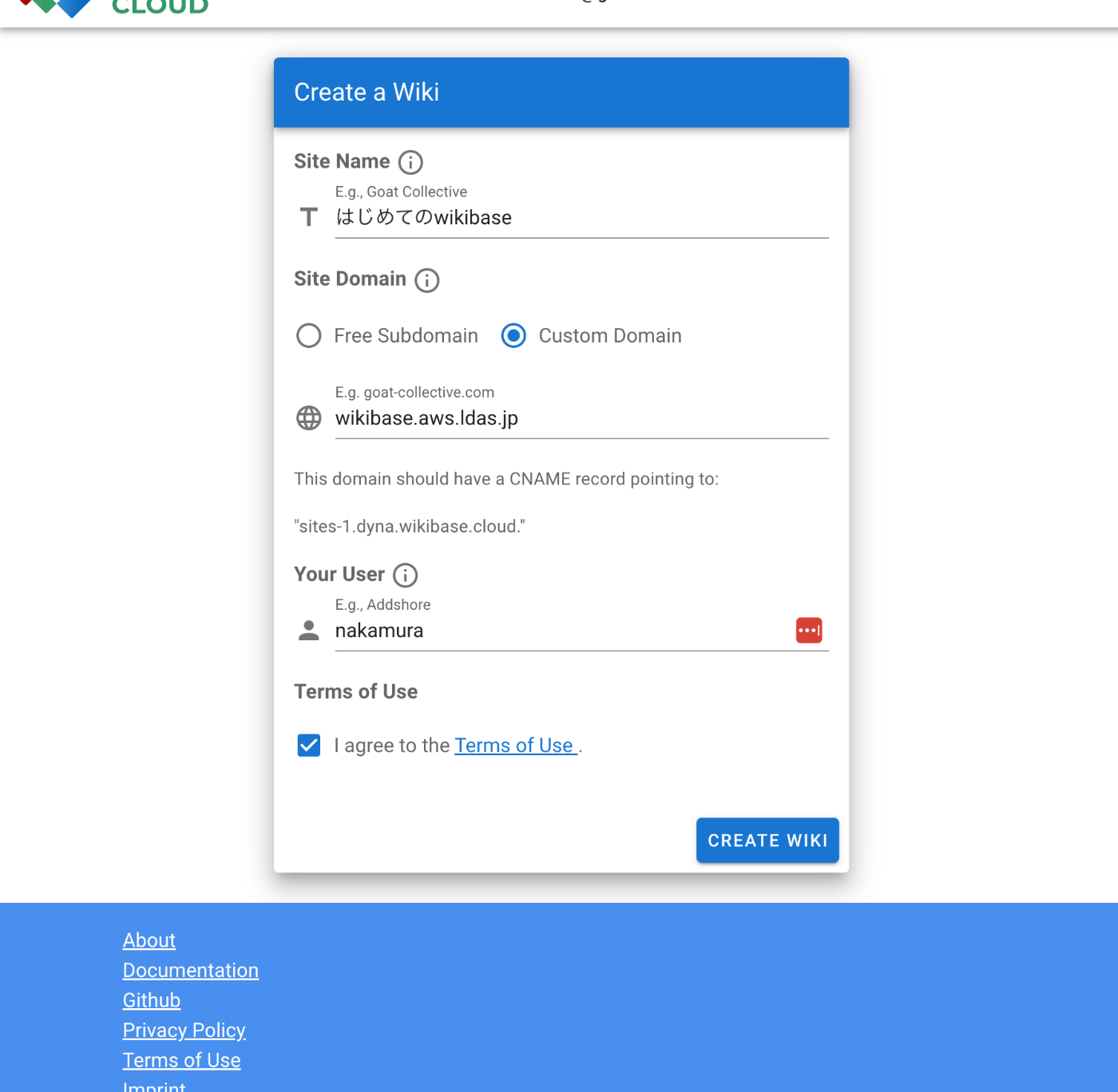 wikibase.cloudを使ってみる