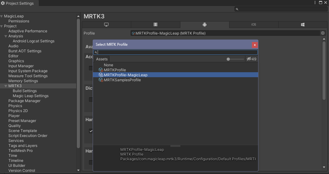 Magic Leap 2の正規の手順でMRTK3のサンプルを動かしてみる。