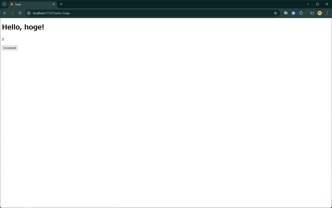 HonoX触ってみる
