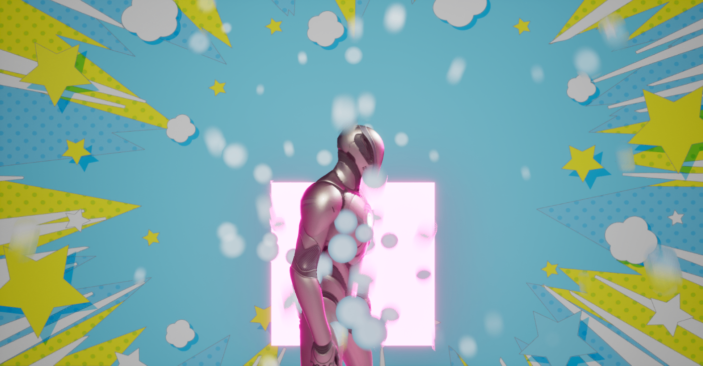 [UE5]画像をUIとして描画した上にNiagaraを描画するシステム構築