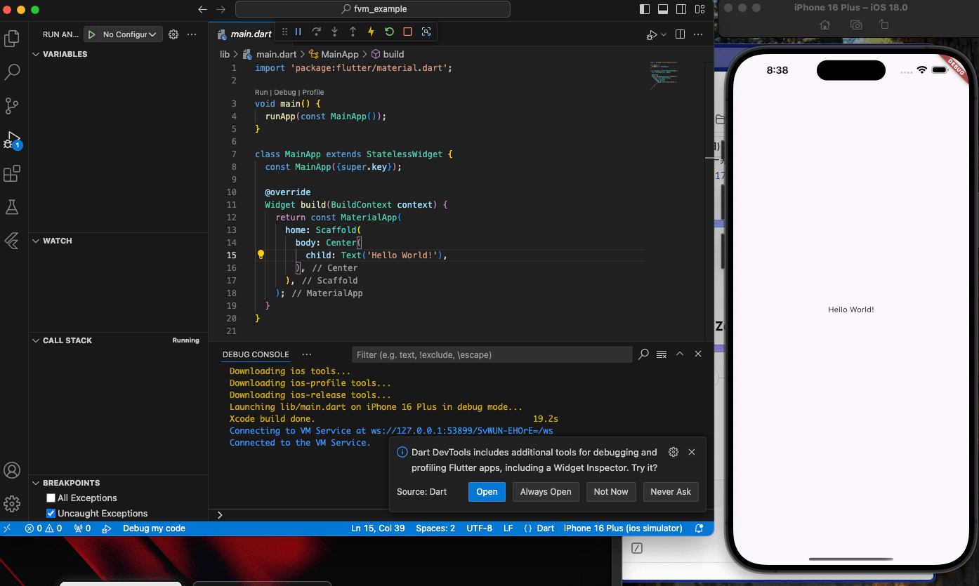Flutter FVMでバージョン管理をする