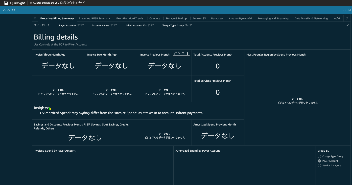 【AWS】CUDOS Dashboard をデプロイしてみる【コスト可視化】