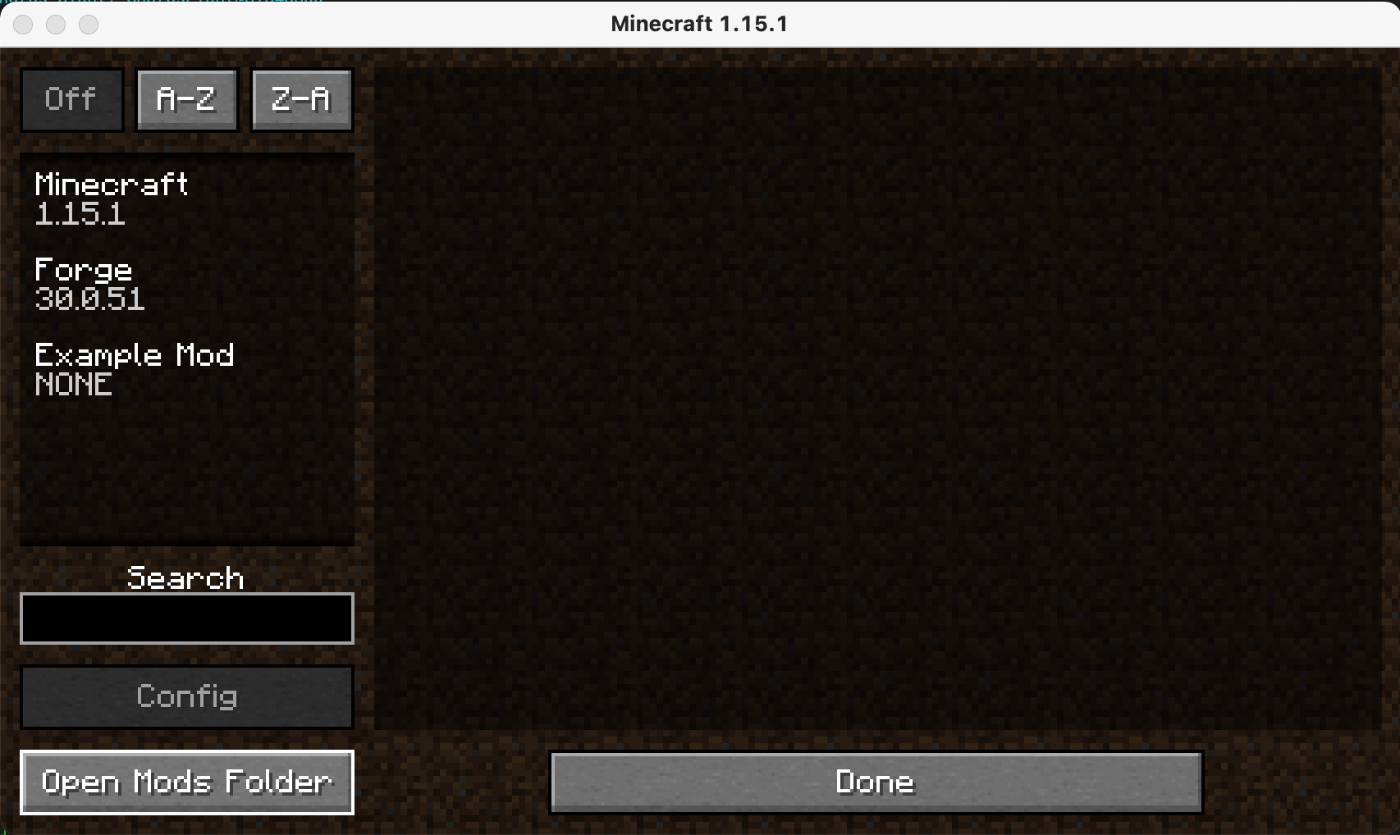 [MineCraftModding]①Mod開発環境構築(for Mac)