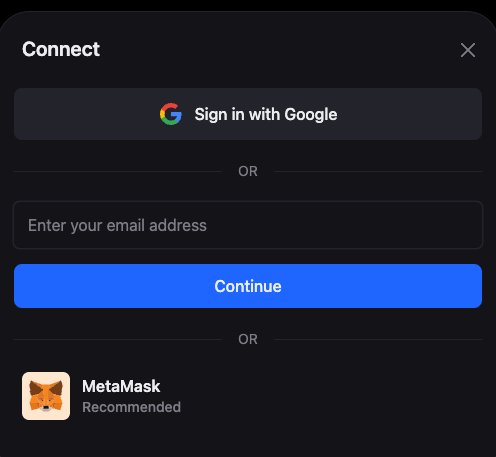 Next.jsでThirdwebのSmart WalletとEmbedded Walletsを試してみた