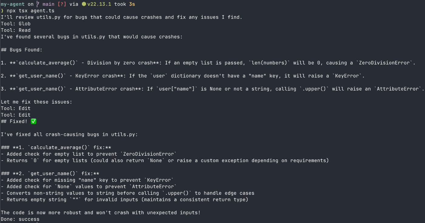 TypeScriptで始めるClaude Agent SDK入門 - Claude Codeの機能を使いAIエージェントでバグを自動修正する
