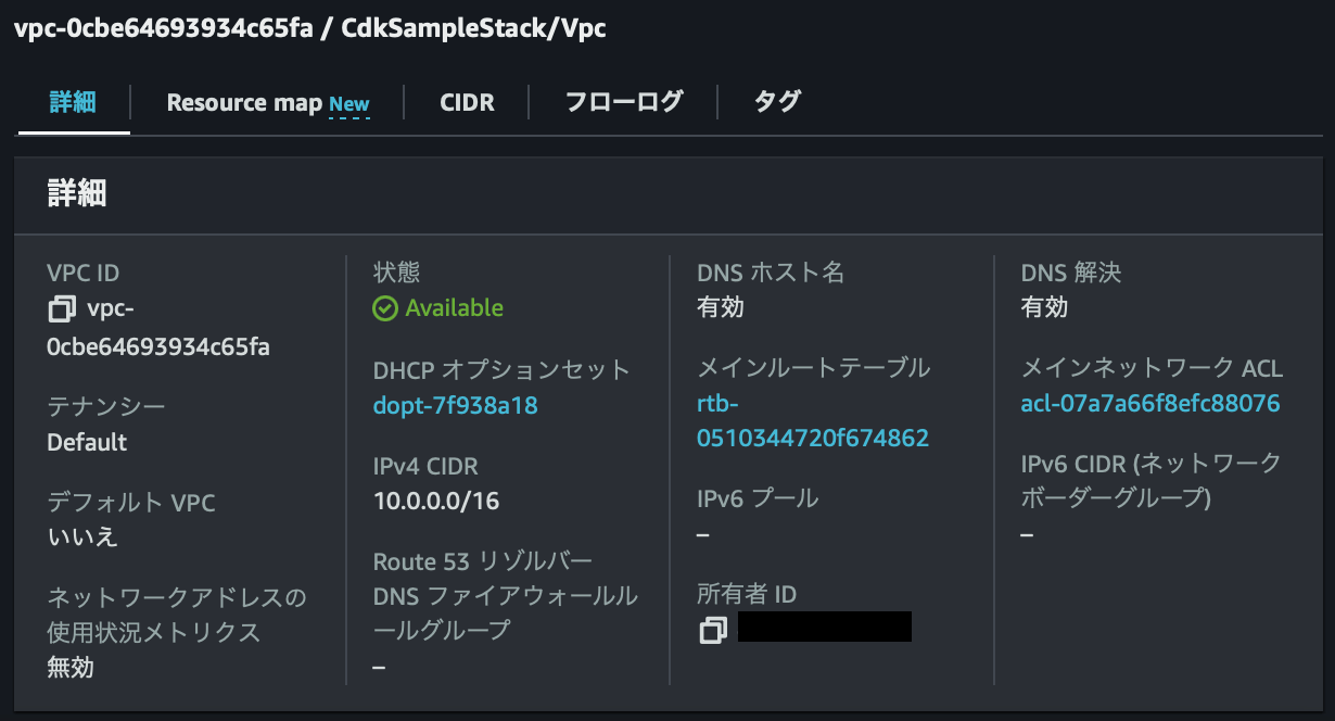 [超初心者]AWS CDKのL1,L2,L3とCFnで作成されるVPCについて眺めてみた。
