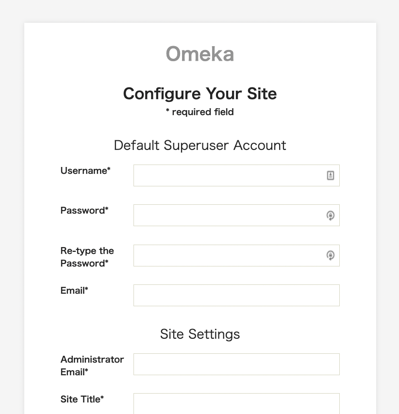 Omeka Classicのインストール - デジタルアーカイブシステムの技術ブログ
