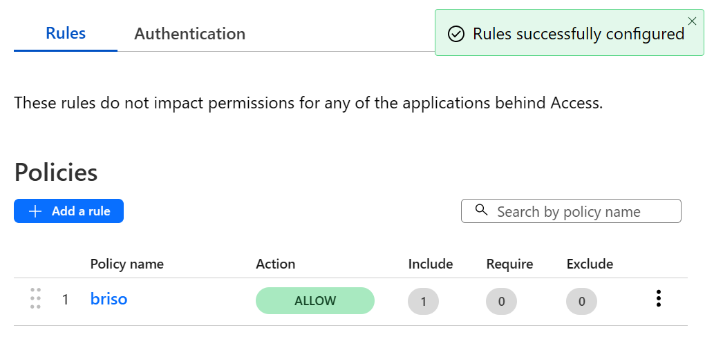 Cloudflare One(Zero Trust) のRemote Browser Isolation 設定手順