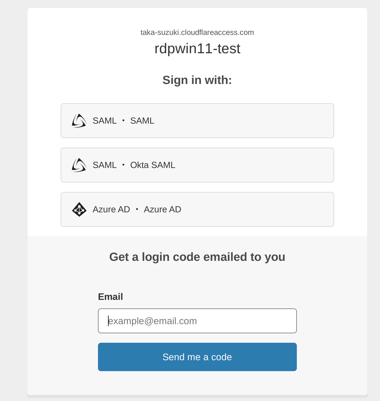 Cloudflare Browser-based RDPが便利なのでブラウザでどこにいてもアクセスできるようにしてみた