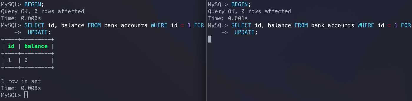 MySQLのロック機構（SELECT FOR UPDATE）