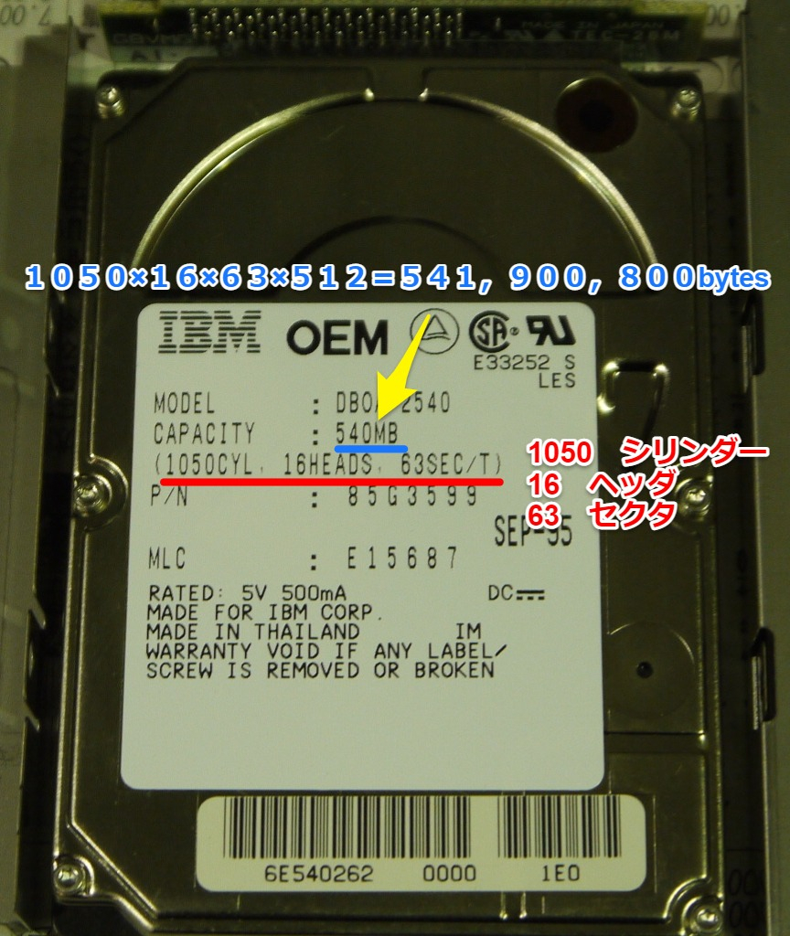 5日目::マザーボード5回目「CHSとHDD」｜自作パソコン組み立て講座::第1～35回迄（2022.3.4 update）