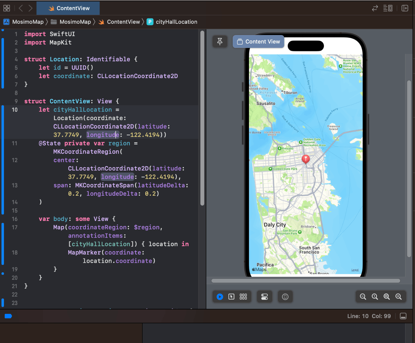 SwiftUIでMapKitを使いたい!