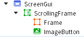 【Roblox】ScrollingFrame UIListLayout使用時のAutomaticCanvasSize