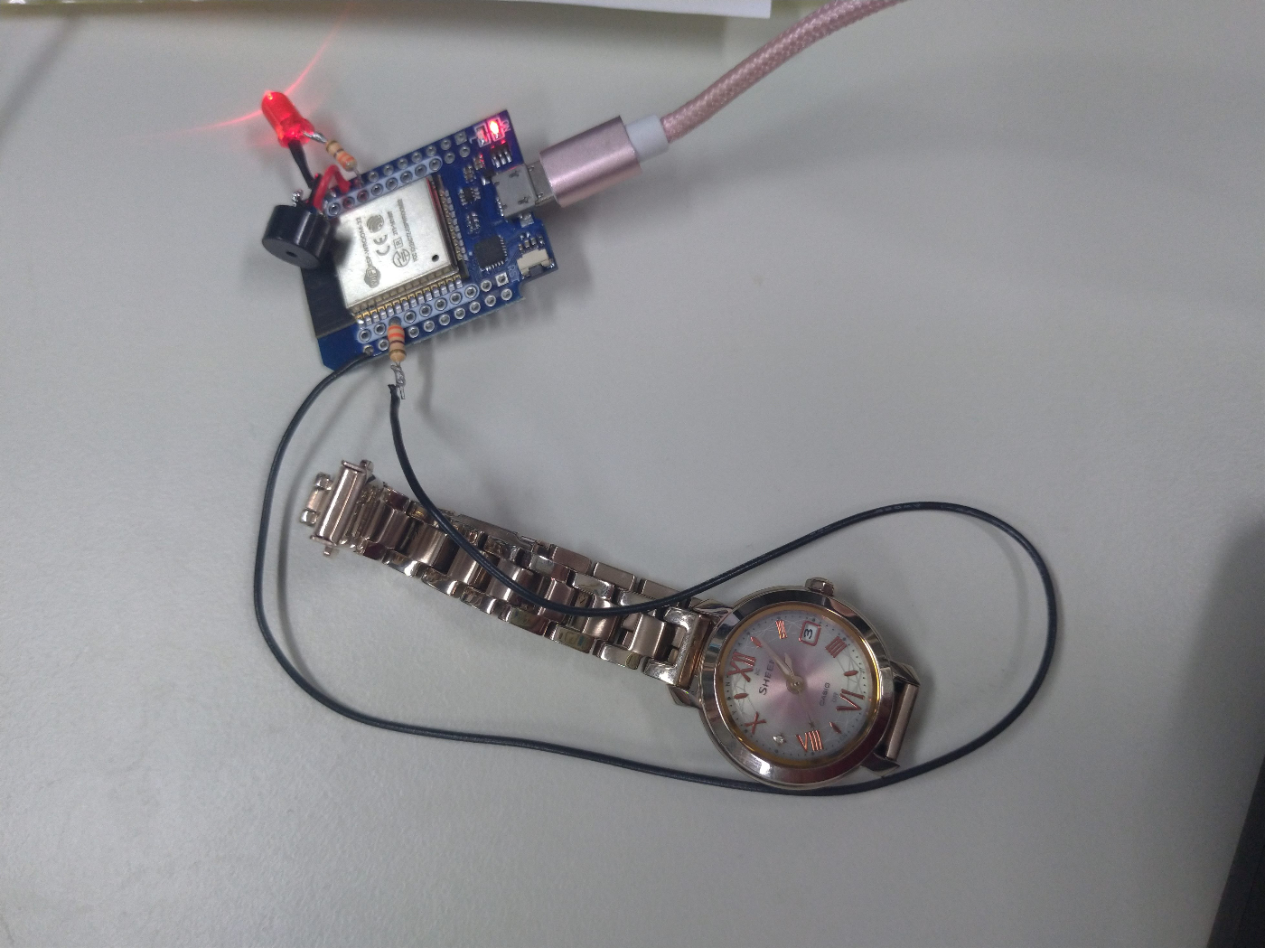 ESP32でにせJJY その(1) 電波時計を合わせろ