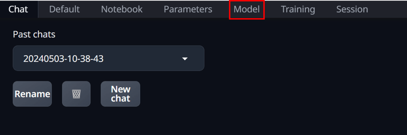 Text generation web UIのセットアップ手順