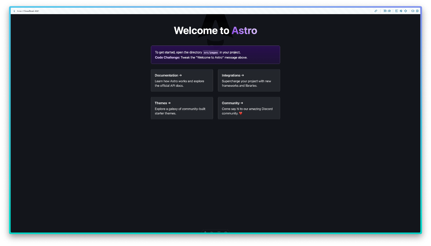 Bun, Astro, Biome ...