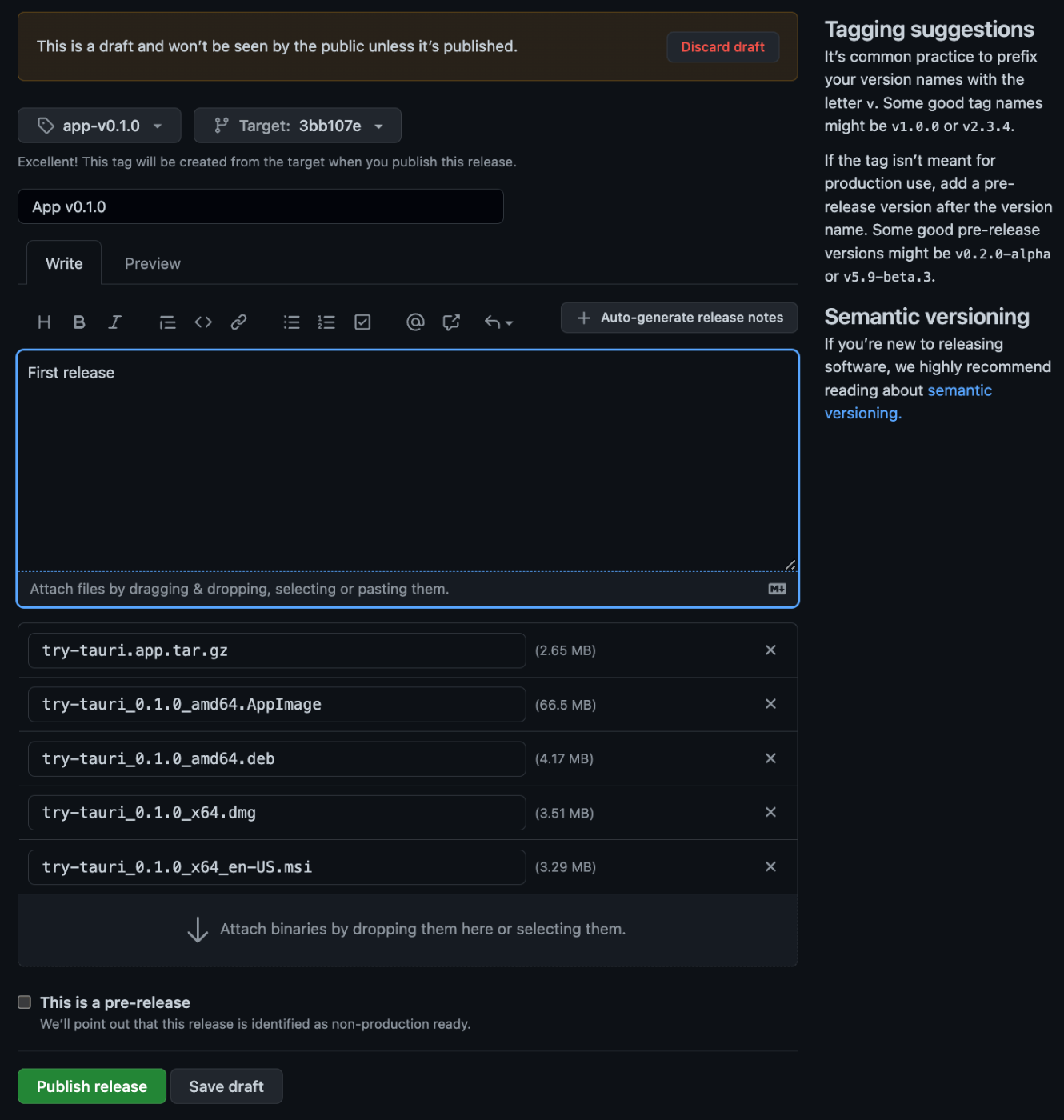 アプリをビルドして配布してみよう｜Rust GUI の決定版！ Tauri を使ってクロスプラットフォームなデスクトップアプリを作ろう