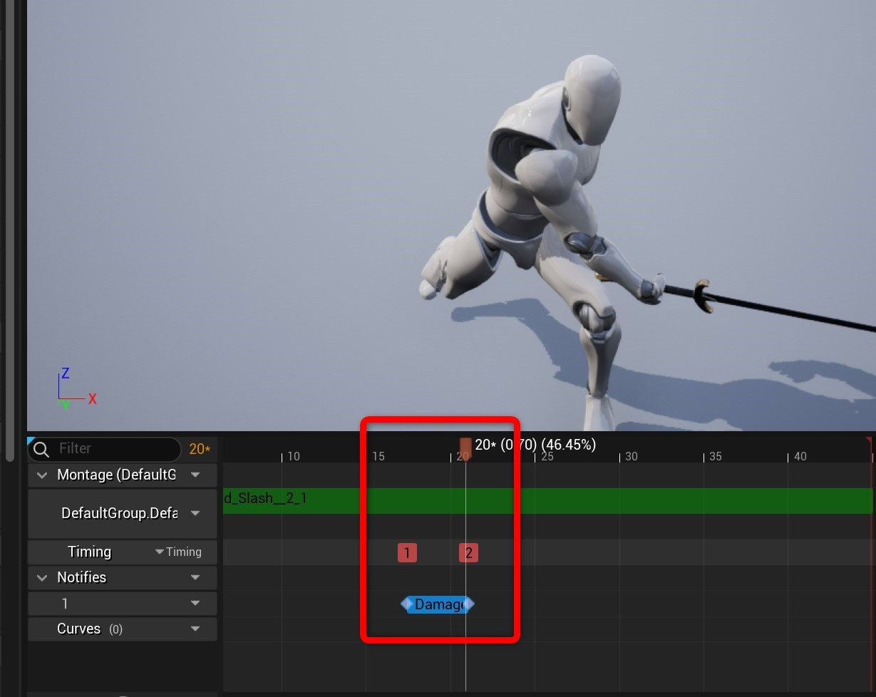 剣で攻撃を実装する方法【UE5,UE4】｜UnrealEngine5(UE5)の教科書[旧]