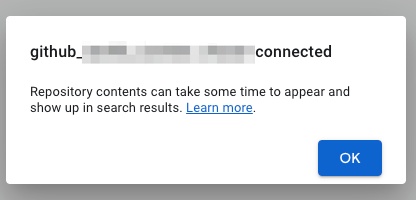 Cloud Source Repositoriesでexternal repositoryをはじめて接続する際にエラーがでた時の解決方法