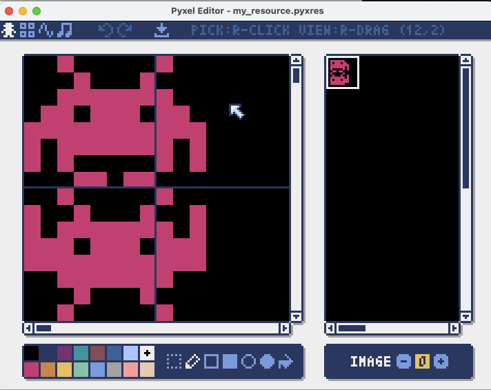 Pyxelのチュートリアルを理解したい