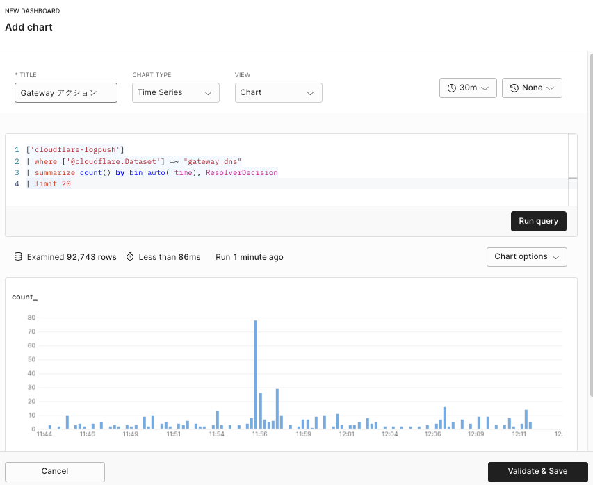 Cloudflare Logpush。Axiom との連携が加速していた。その2。