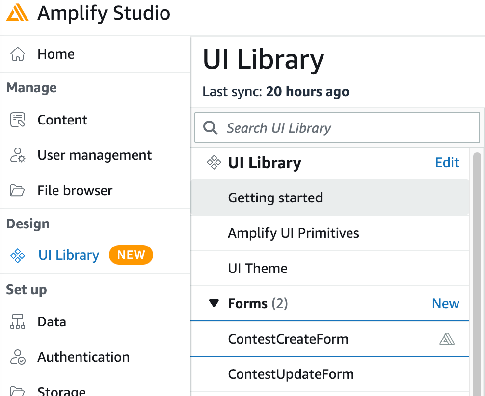Amplify Studio Form Builderの使い方