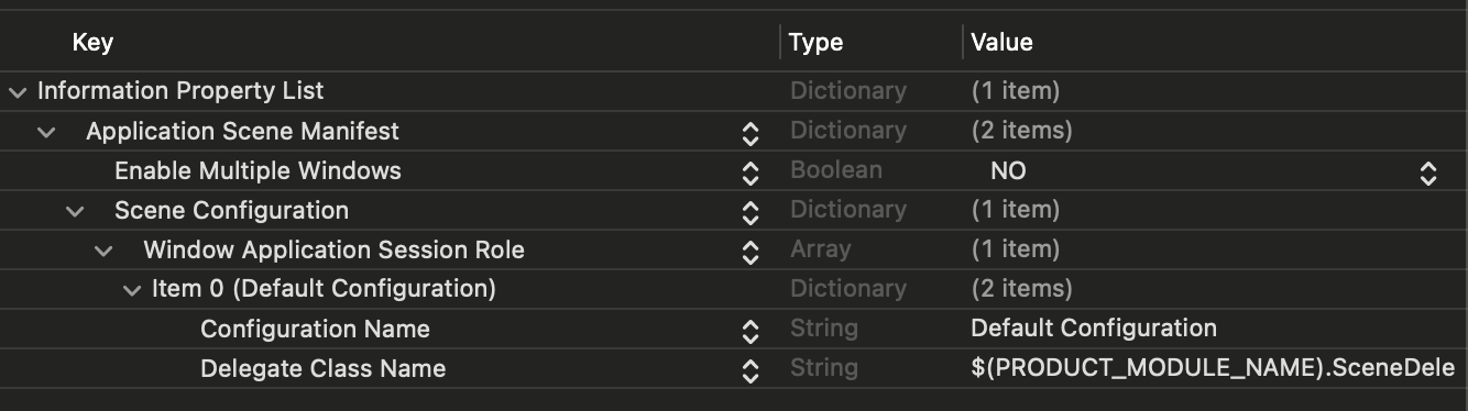 Exception NSException * "Invalid parameter not satisfying: [name length] > 0" 解決