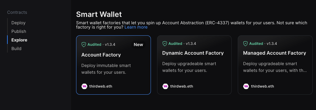 Next.jsでThirdwebのSmart WalletとEmbedded Walletsを試してみた