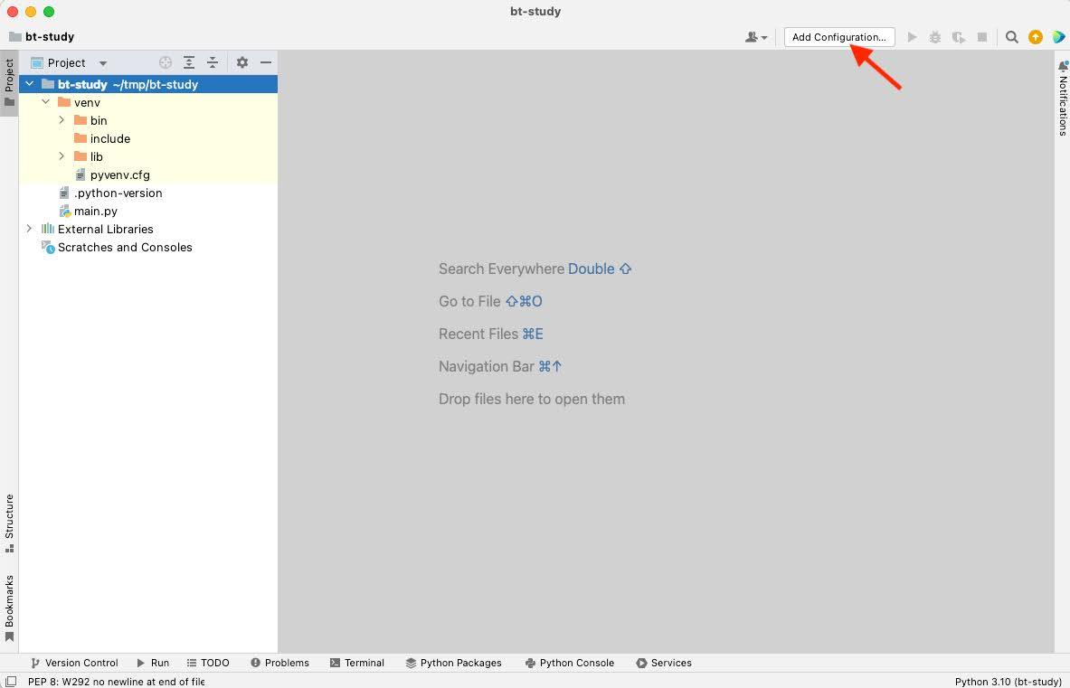 IntelliJ IDEA, PyCharmのServiceの使い方メモ (Bigtable Emulatorを例に)