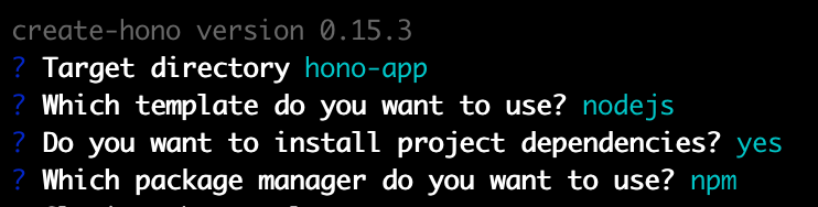 Hono x firebase functions 試してみる