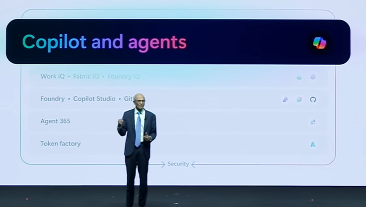 Satya による Keynote: Leading in the New Age of AI