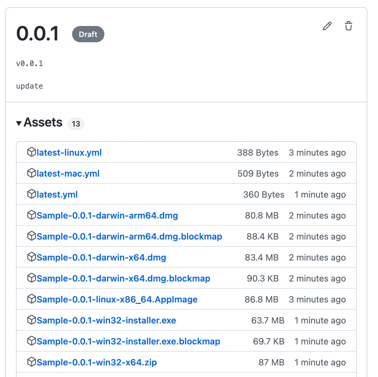 CI を利用したマルチプラットフォーム・ビルド (GitHub Actions, electron-builder)