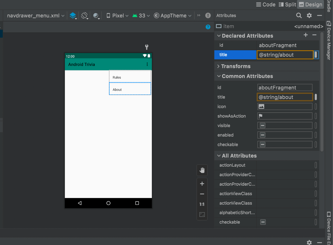 【Kotlin】Android Kotlin Fundamentalsをやってみた：Lesson3