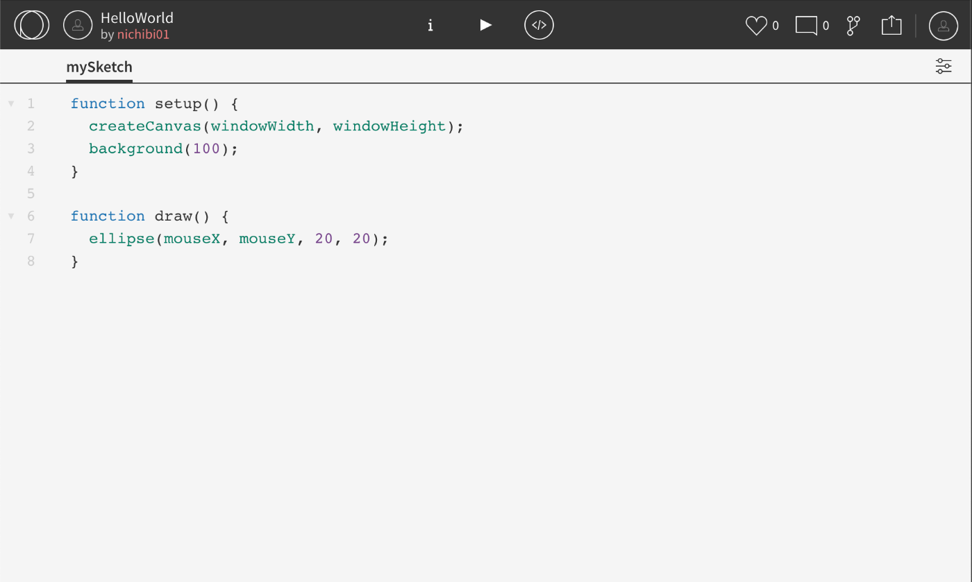 OpenProcessingを使ってみよう｜p5.jsをかじる本