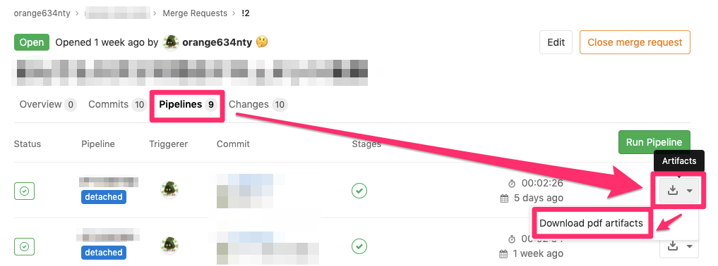 GitLab CI を使って Re:VIEW Starter の PDF をビルドする
