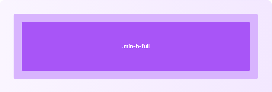  Tailwind SIZING Min Height