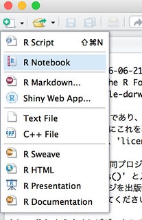RStudioPreview版でR Notebookを使ってみたメモ