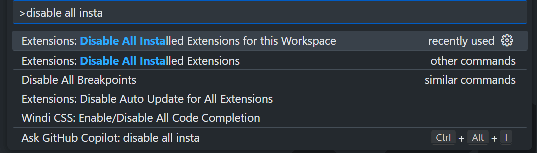 突然 'next' is not recognized as an internal or external command... と言われる ...