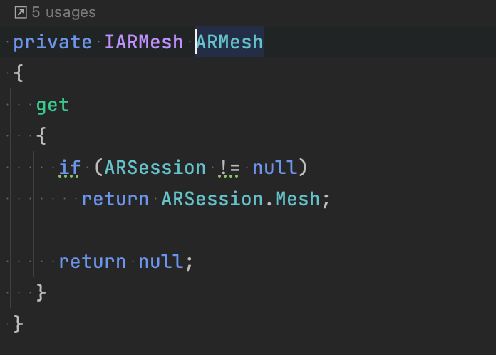 ARDK Meshingを理解する